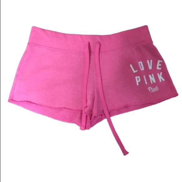 PINK Victoria's Secret | Shorts | Pink Victorias Secret Drawstring ...